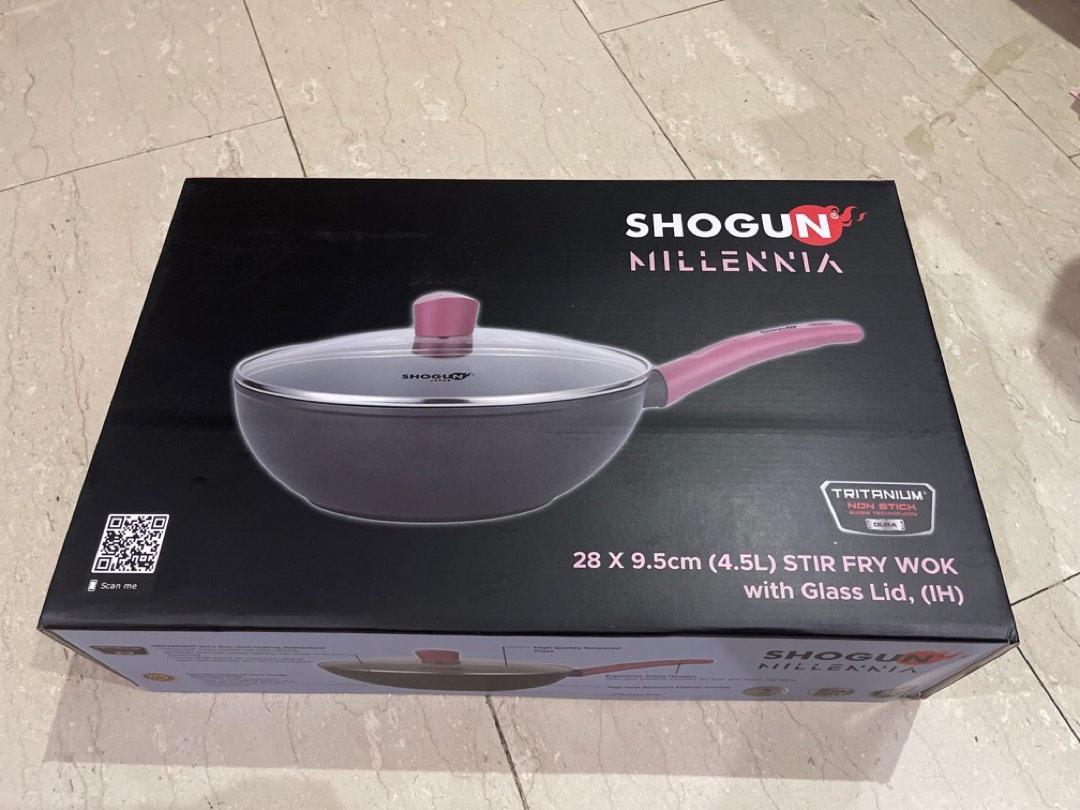 Shogun Millennia 4.5L Stir Fry Wok (28x9.5cm), Furniture & Home Living ...