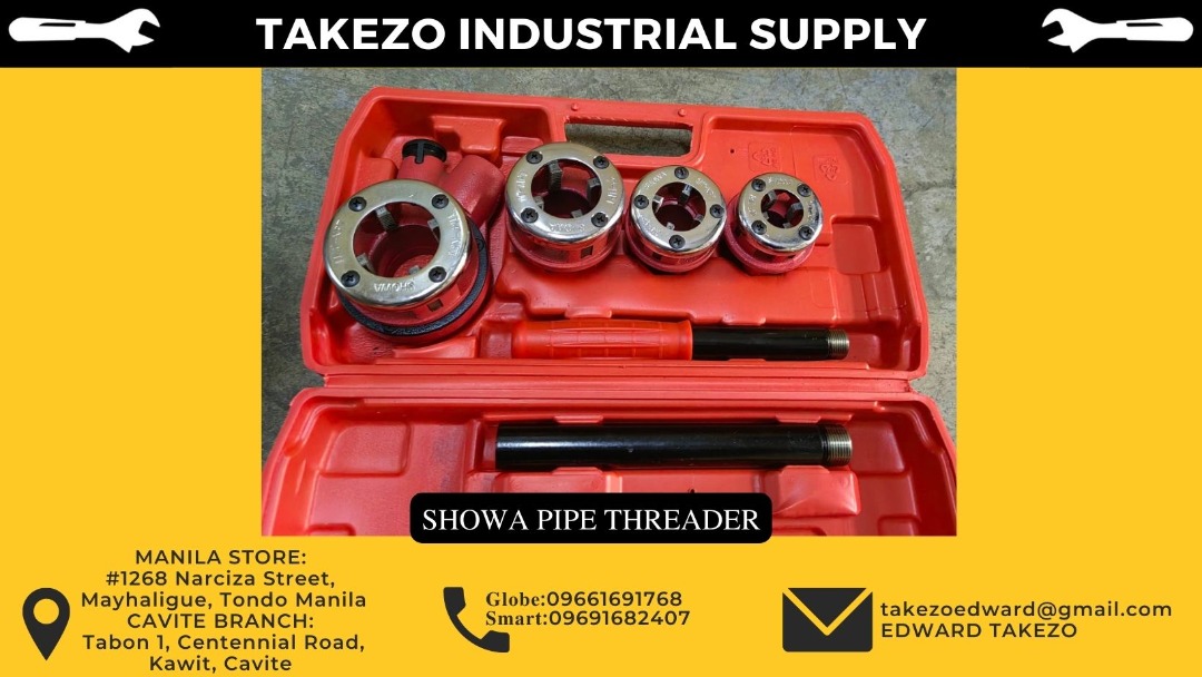 Showa Pipe Threader, Commercial & Industrial, Industrial Equipment on ...