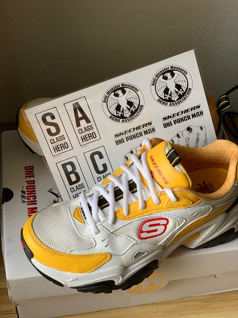 SKECHERS X ONE PUNCH MAN, Men's Fashion, Footwear, Sneakers on Carousell
