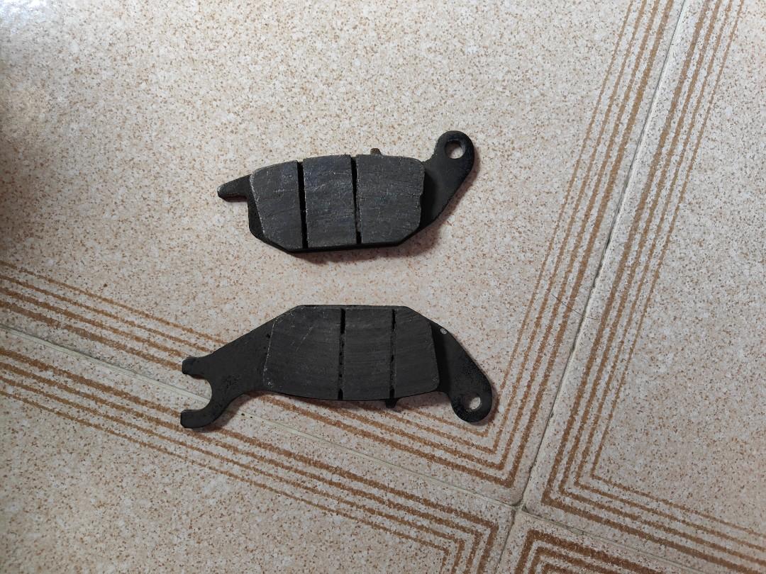 Sniper 150 rear brake pad, Motorcycles, Motorcycle Accessories on Carousell