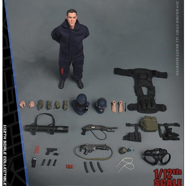 [2 Set] SOLDIER STORY SSM-002 HK Special Duties Unit Assault Team ...