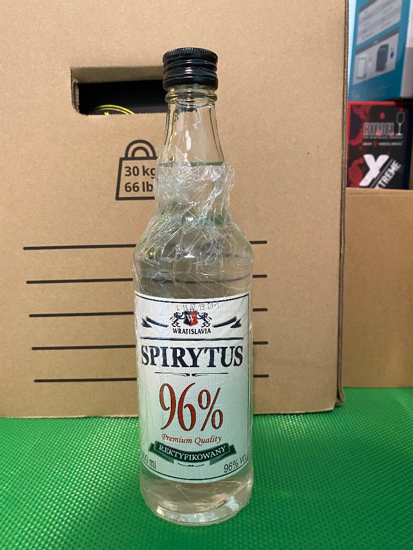 SPIRYTUS 96% SPIRIT, 嘢食 & 嘢飲, 酒精飲料 - Carousell