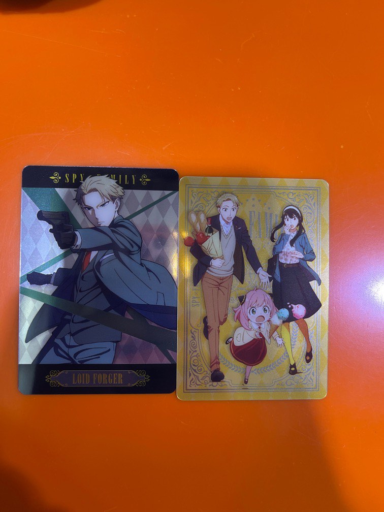 Spy X Family Metal Cards No.4 & No.26, Hobbies & Toys, Toys & Games on ...