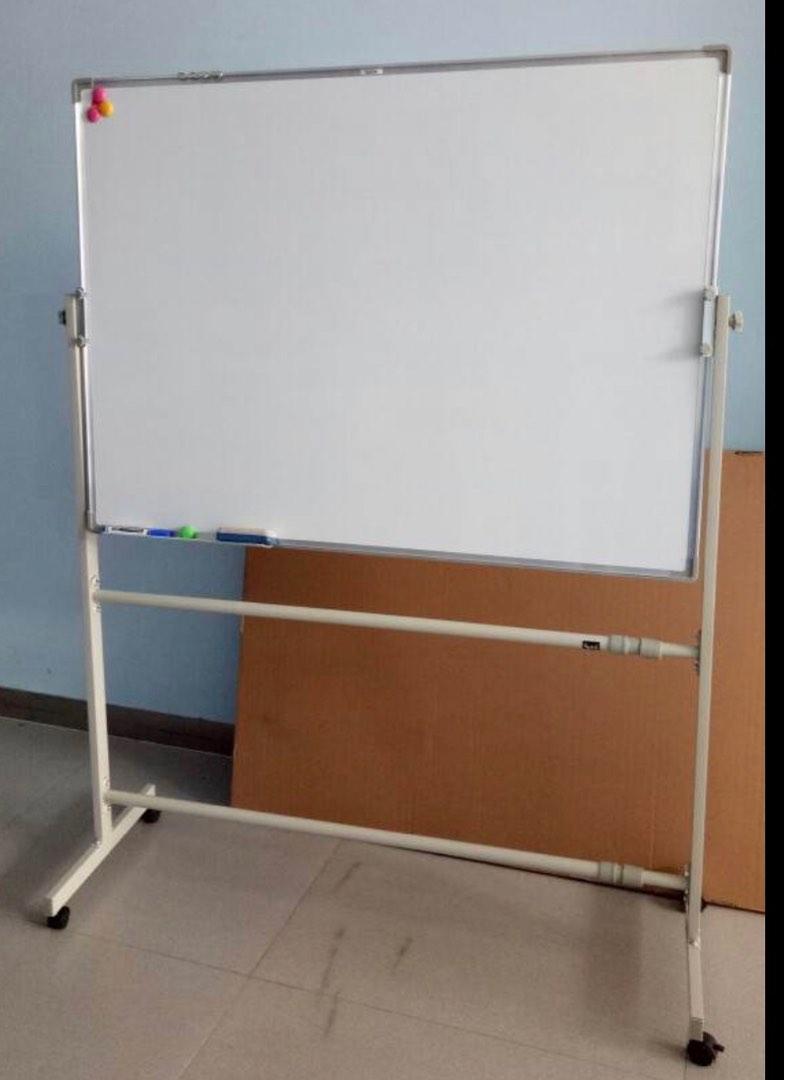 Standing whiteboard moveable white board office, Hobbies & Toys ...