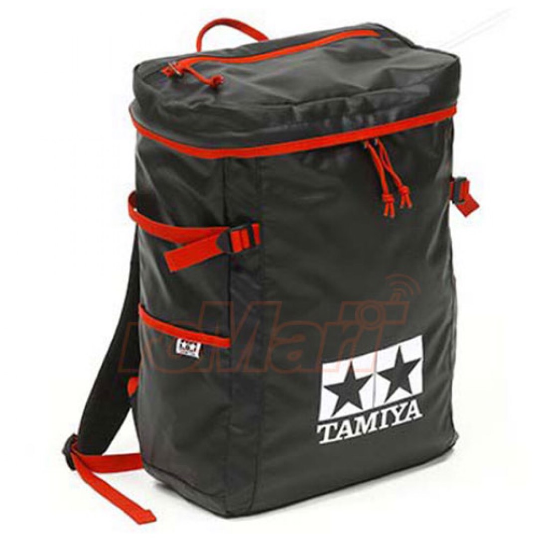 Tamiya Backpack | Mini 4WD Portable Pit Backpack 27 Liters Black/Red ...
