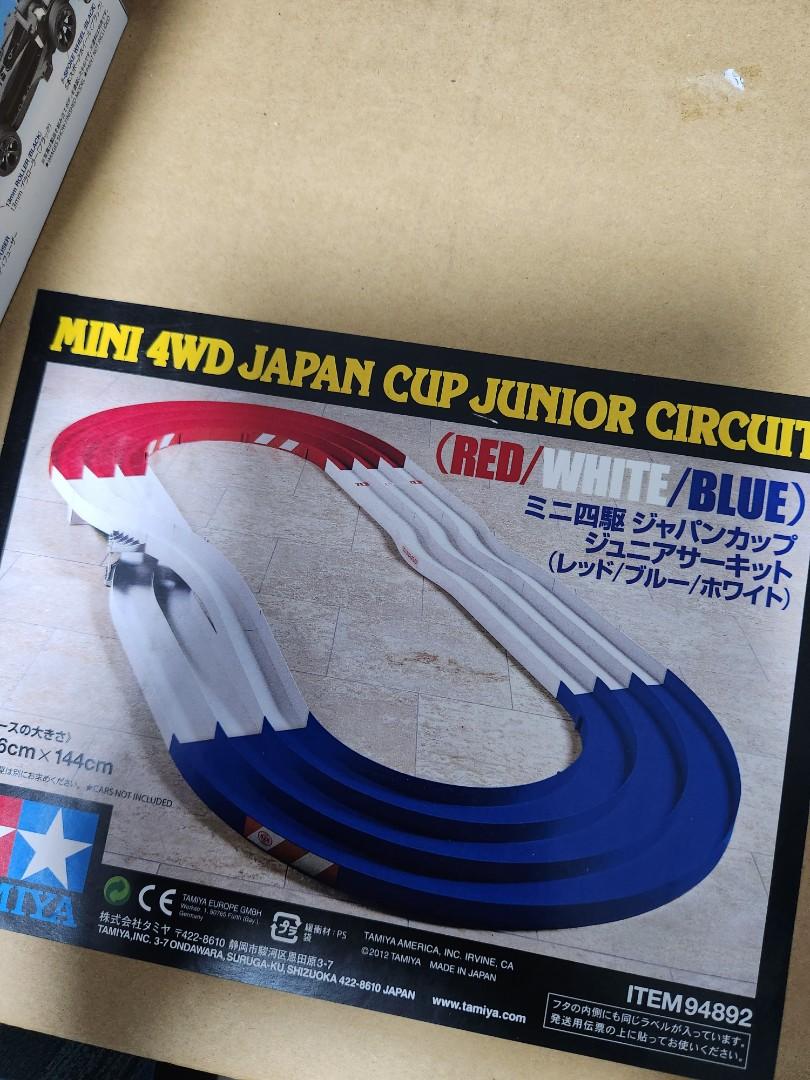 Tamiya Mini 4WD Japan CUP Junior Circuit (Red/White/Blue), Hobbies ...