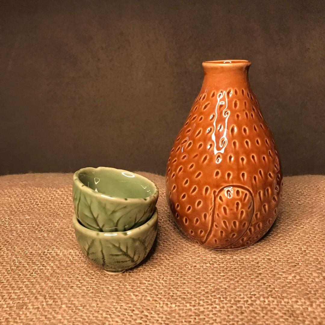 Tanuki Sake Set - Seto Craft, Furniture & Home Living, Kitchenware ...