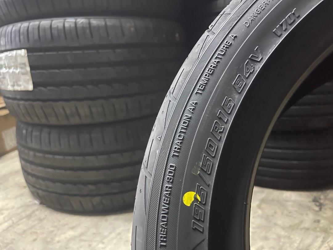 Tayar baru 195 50 16 yokohama advan fleva v701 2022 new tyre, Auto ...