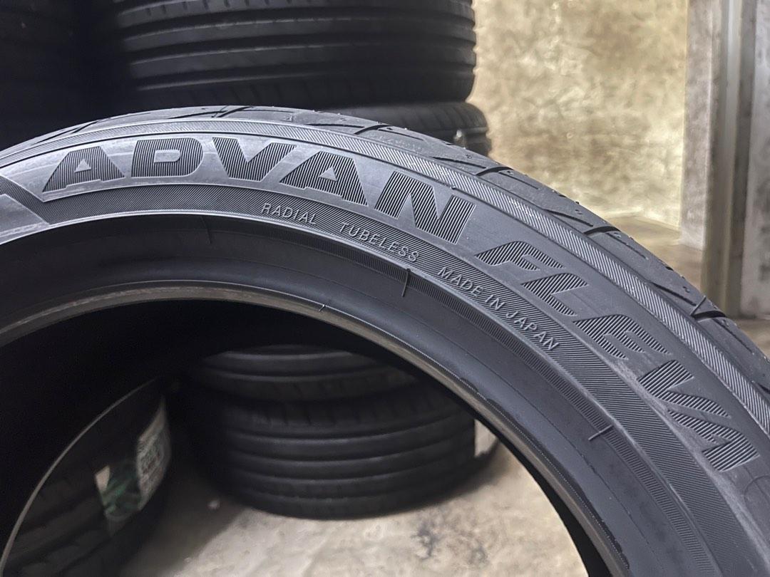 Tayar baru 195 50 16 yokohama advan fleva v701 2022 new tyre, Auto Accessories on Carousell