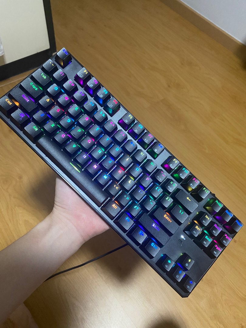 Tecware Phantom 87 key RGB Mechanical Keyboard, Computers & Tech, Parts ...
