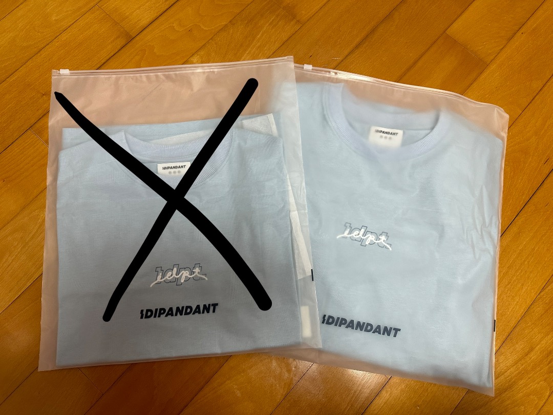 全新現貨tee 060 idpt ian Size M, 興趣及遊戲, 收藏品及紀念品, 明星周邊 - Carousell