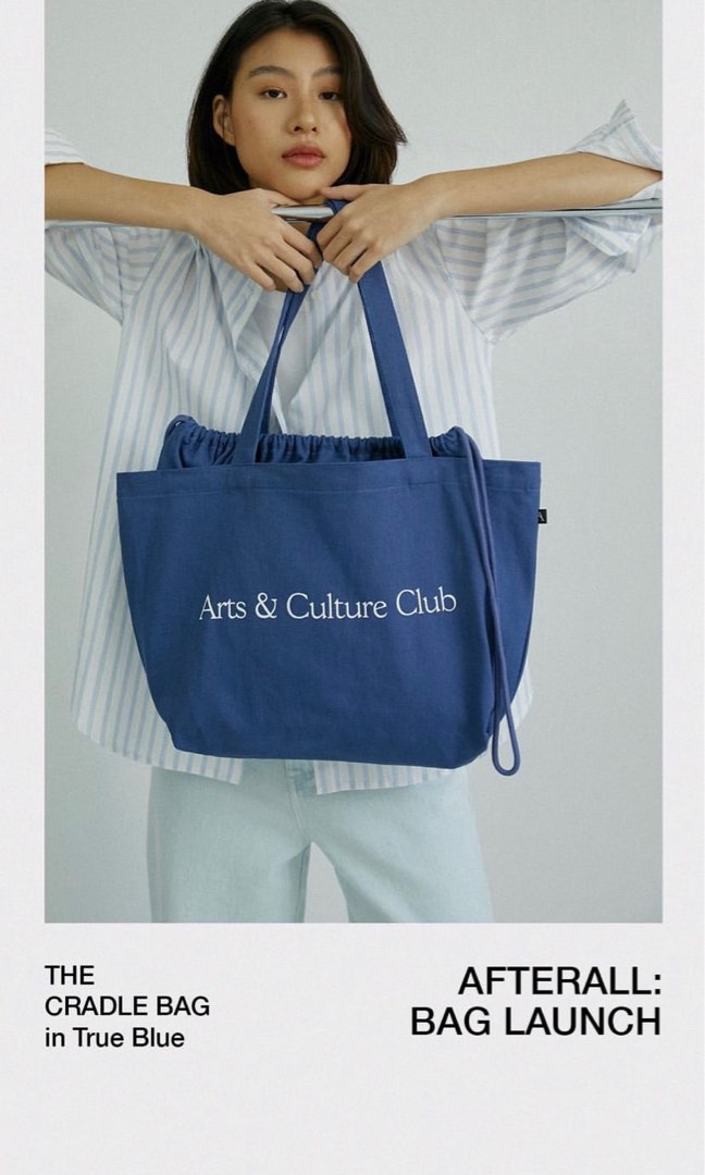 TEM Afterall Cradle Bag in True Blue, Women's Fashion, Bags & Wallets ...