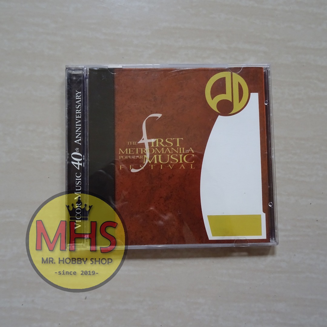 The First Metro Manila Popular Music Festival CD (100% Original Copy ...
