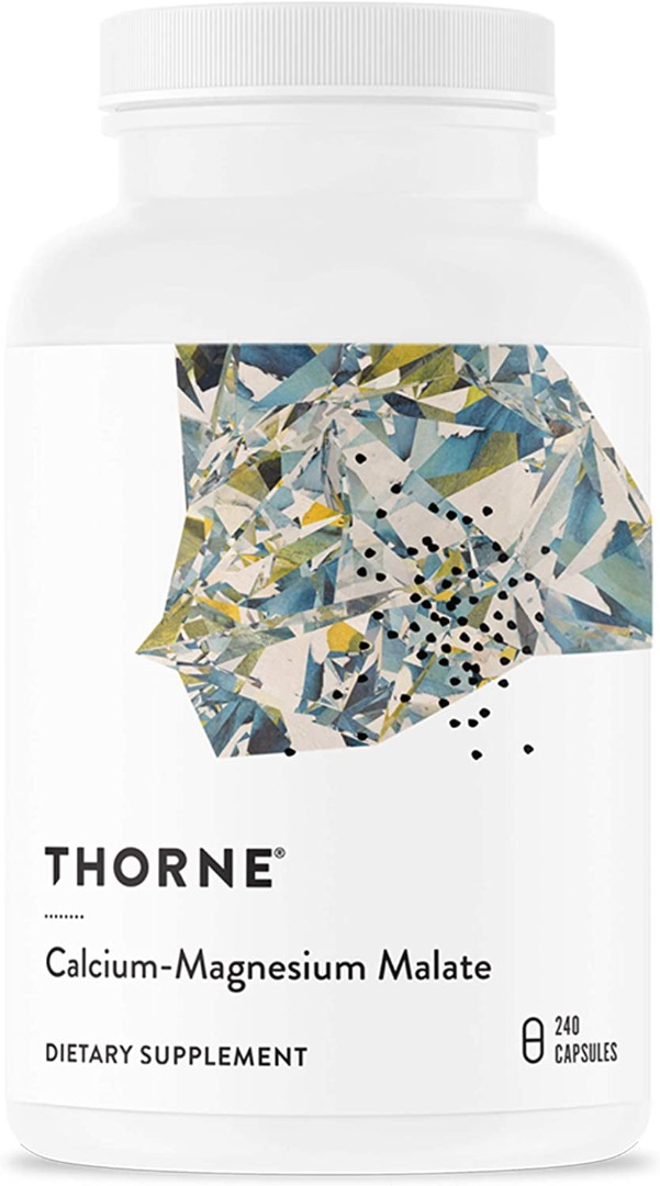 Thorne Research, Calcium-Magnesium Malate, 240 Capsules, Health ...