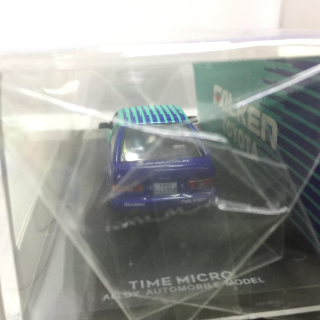 TIMEMICRO 1/64 TOYOTA AE86 FALKEN #06 (22019) (C1160-18), 興趣及遊戲, 玩具 ...