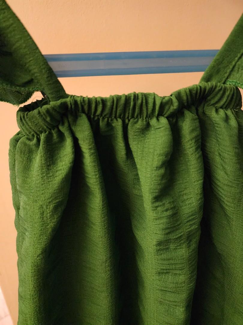 Toddler Green Dress (brand new), Babies & Kids, Babies & Kids Fashion ...
