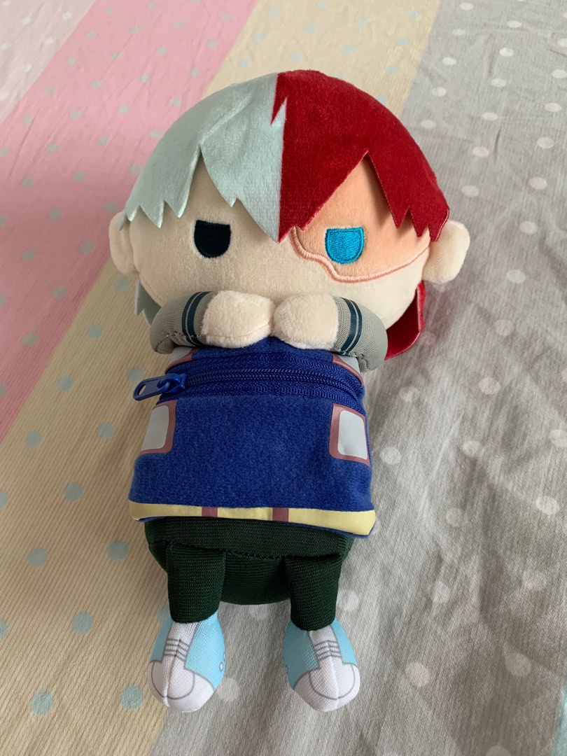 Todoroki Shoto Plush Pouch, Hobbies & Toys, Toys & Games on Carousell