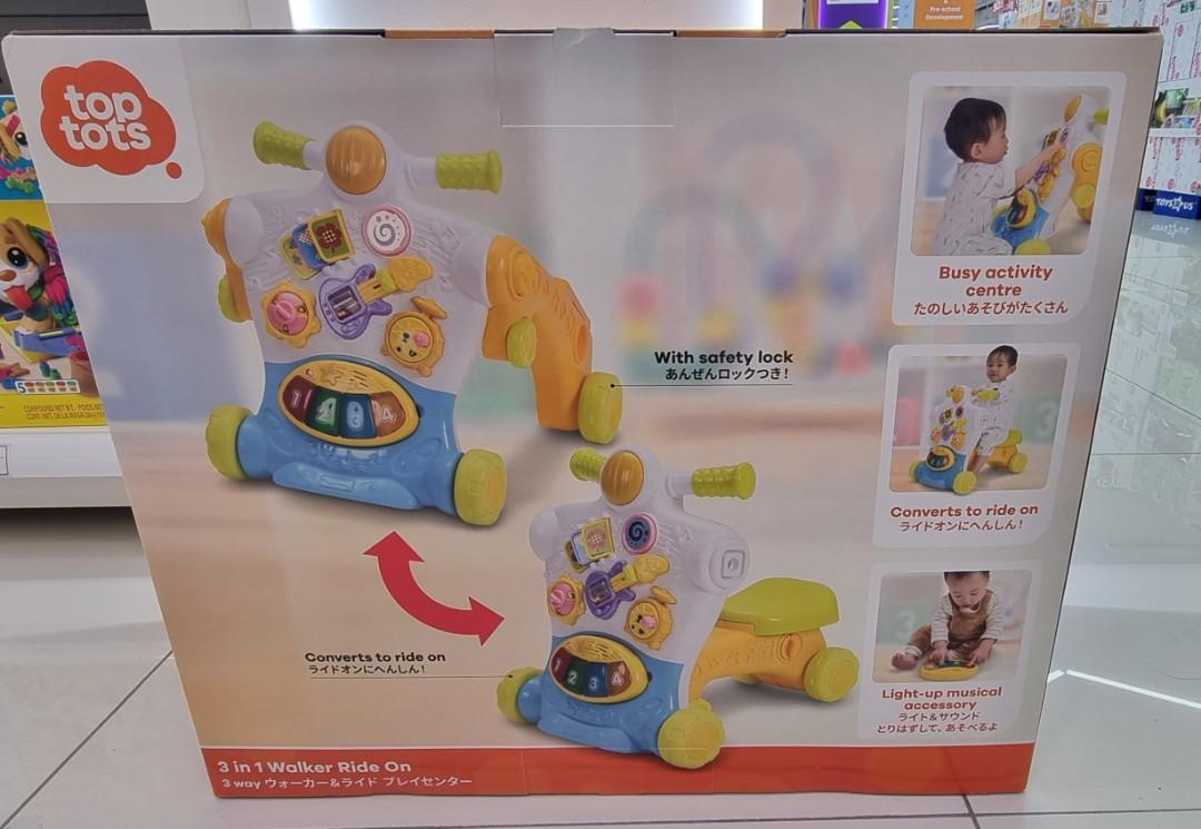 Brand New Top Tots 3 in 1 Baby Walker, Babies & Kids, Infant Playtime ...