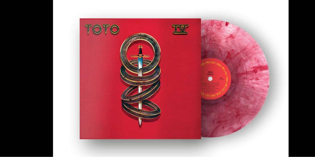 TOTO - IV (40th Anniversary RSD Essential Bloodshot Vinyl) / 40 Tours ...