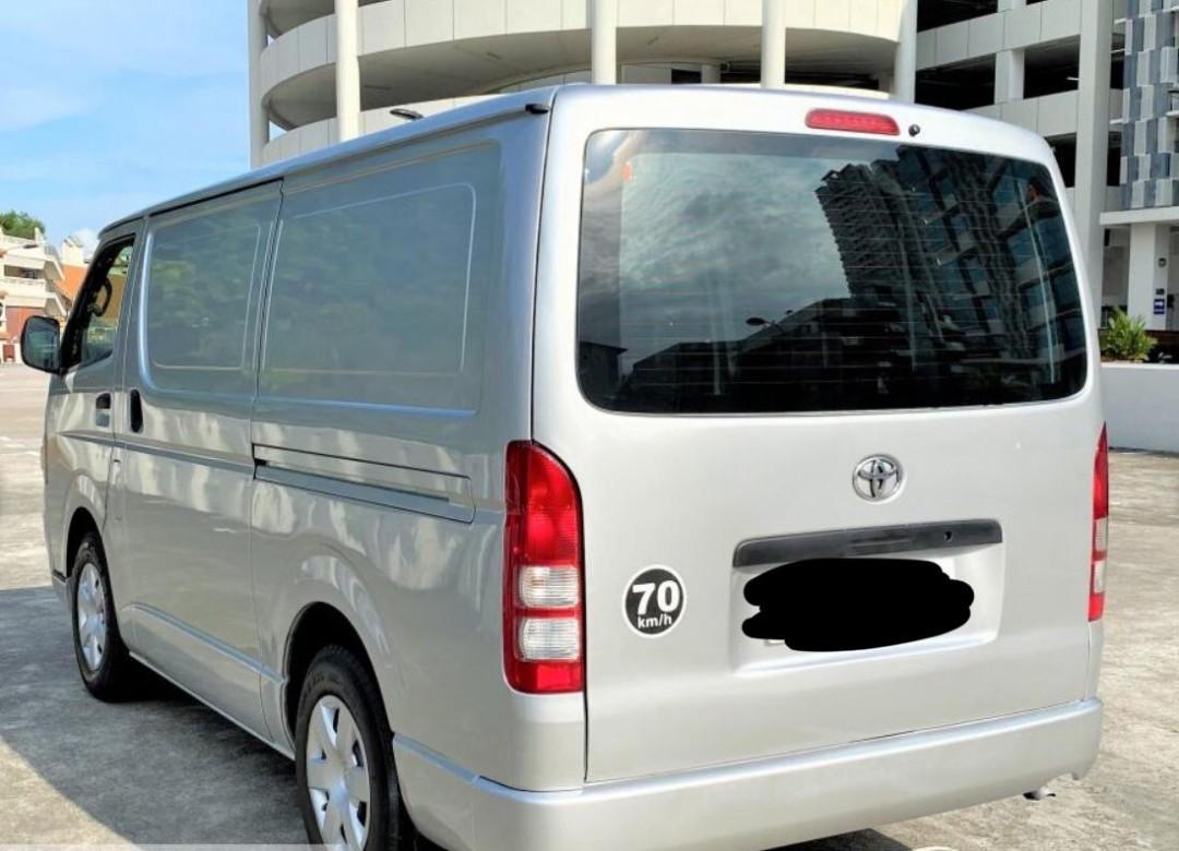 Toyota hiace 3.0M($300/ week)Min one mth rental. Cheap van rental, Cars ...