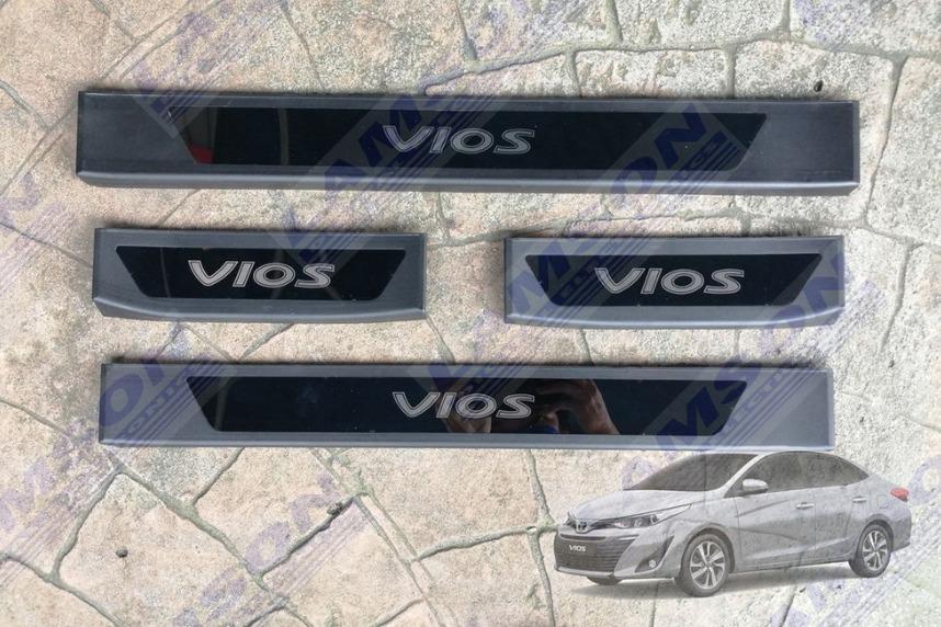 Toyota Vios 2019 - 2022 Side Step Sill Scuff Plates, Car Parts ...