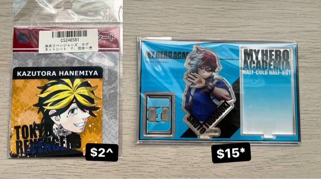 TR AOT MHA BNHA FREE!! The final stroke badge magnet acrylic stand ...