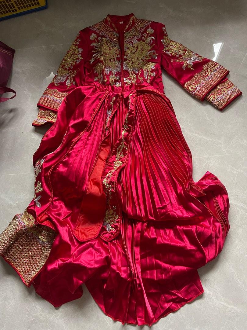 Traditional Chinese Kua, Women's Fashion, Dresses & Sets, Evening ...