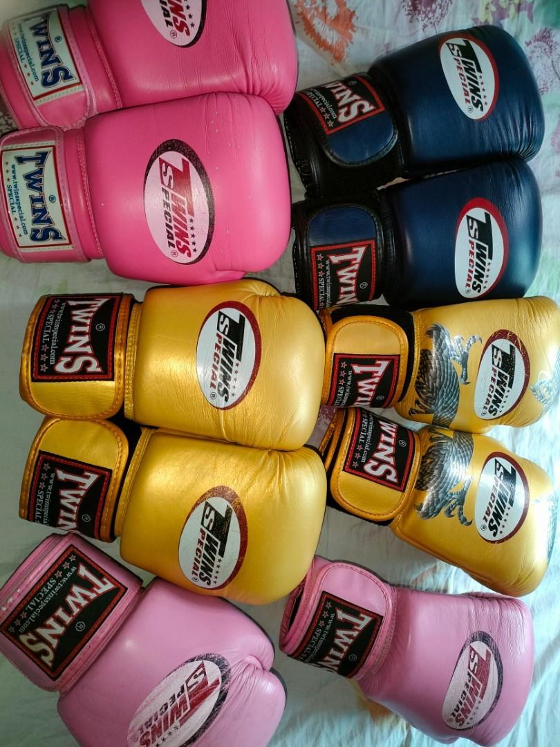Twins special boxing gloves, Sports Equipment, Sports & Games, Combat ...
