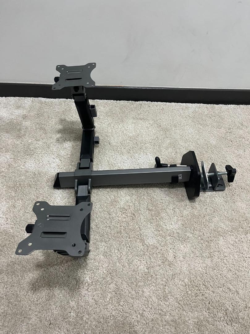 ULTi Premium Dual Monitor Desk Mount Stand, Articulating Full Motion ...
