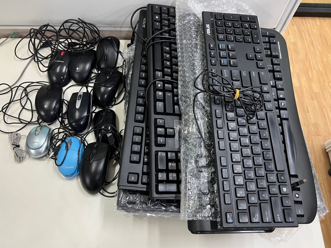 USB Keyboard & Mouse assorted brands, Computers & Tech, Parts ...
