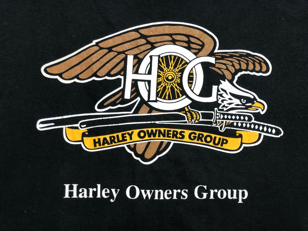 Vintage harley davidson x Hog x eagle, Men's Fashion, Tops & Sets ...