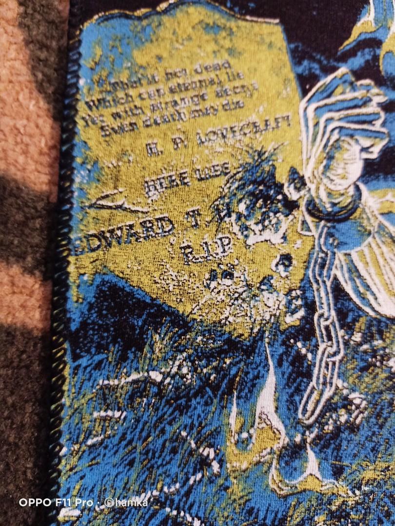 Vintage Iron Maiden -life after death (back patch), Men's Fashion, Tops ...