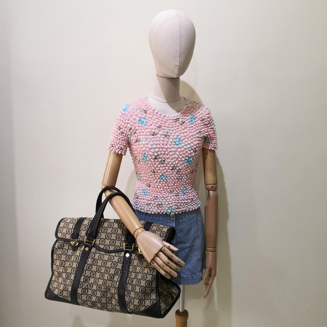 Vintage Pierre Balmain Baggages Slouchy Large Bag/ Weekender Bag ...