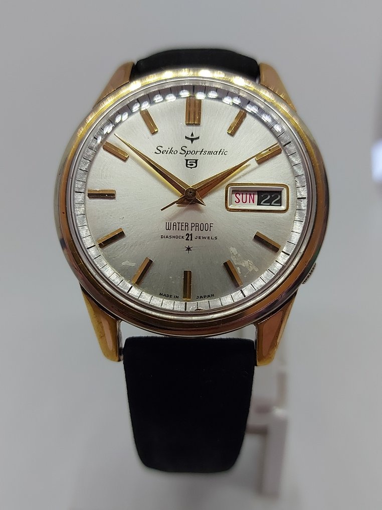 Extremely Rare! Vintage Seiko Sportsmatic 5 Day / Date 6619-8970 (Serial Number 4701214), Luxury ...