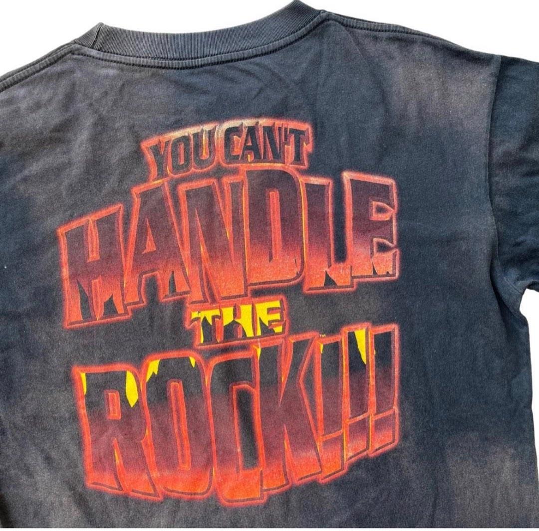 Vintage WWE The Rock Shirt, Men's Fashion, Tops & Sets, Tshirts & Polo ...