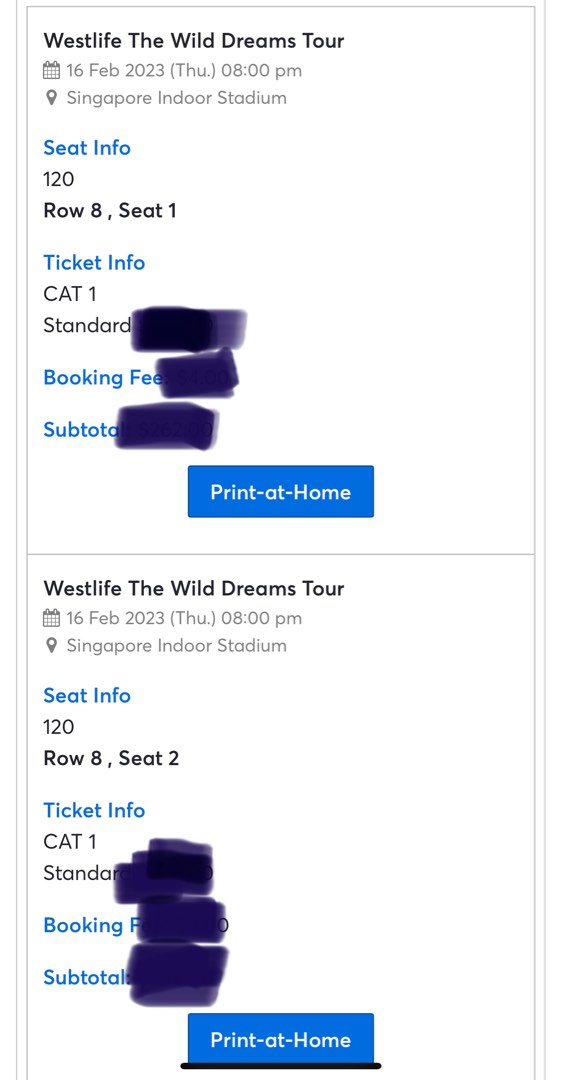 Westlife The Wild Dreams Tour, Tickets & Vouchers, Event Tickets on ...