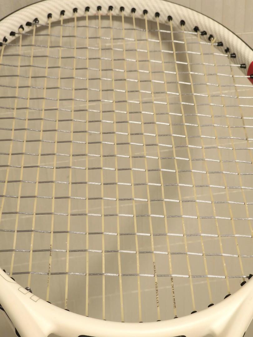 Wilson SIX.ONE 95 tennis Racket US Edition With premium Hybrid strings ...