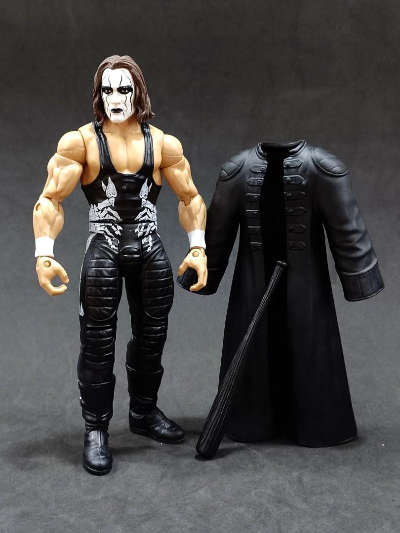WWE Mattel Basic Crow Sting Loose Figure, Hobbies & Toys, Toys & Games ...