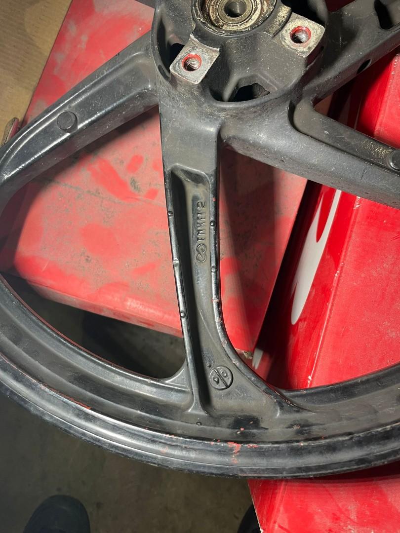 X1r Enkei2 orimoto rim, Motorcycles, Motorcycle Accessories on Carousell