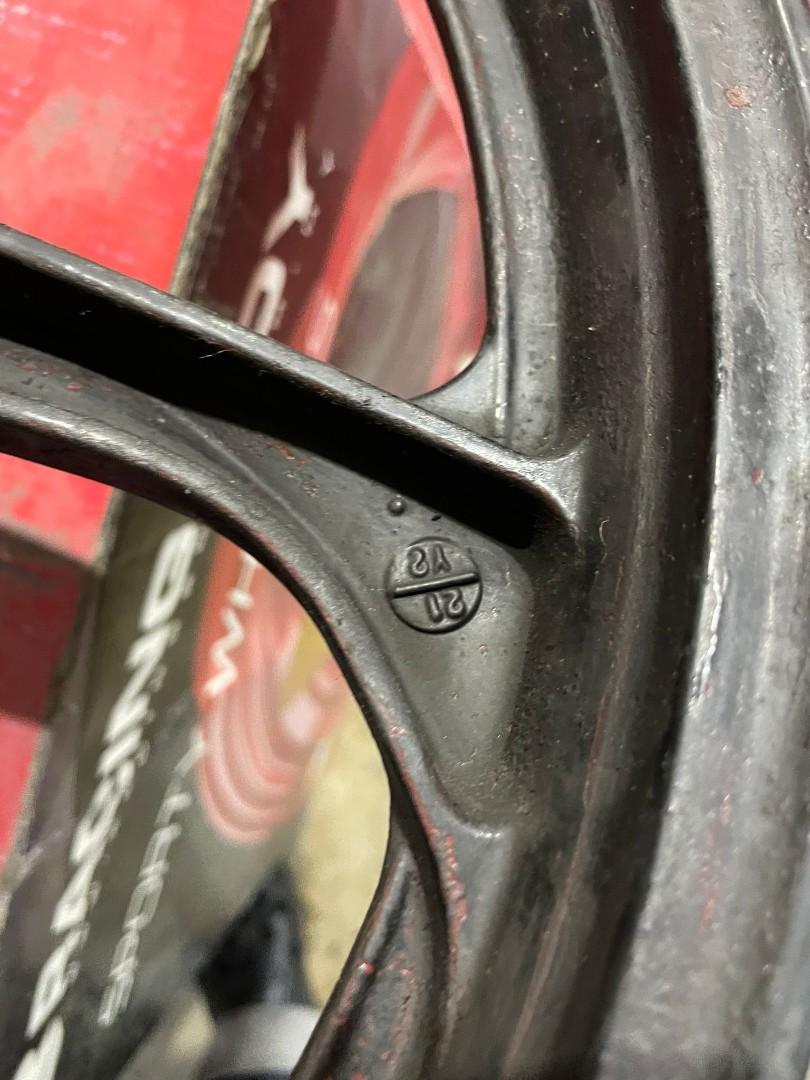 X1r Enkei2 orimoto rim, Motorcycles, Motorcycle Accessories on Carousell