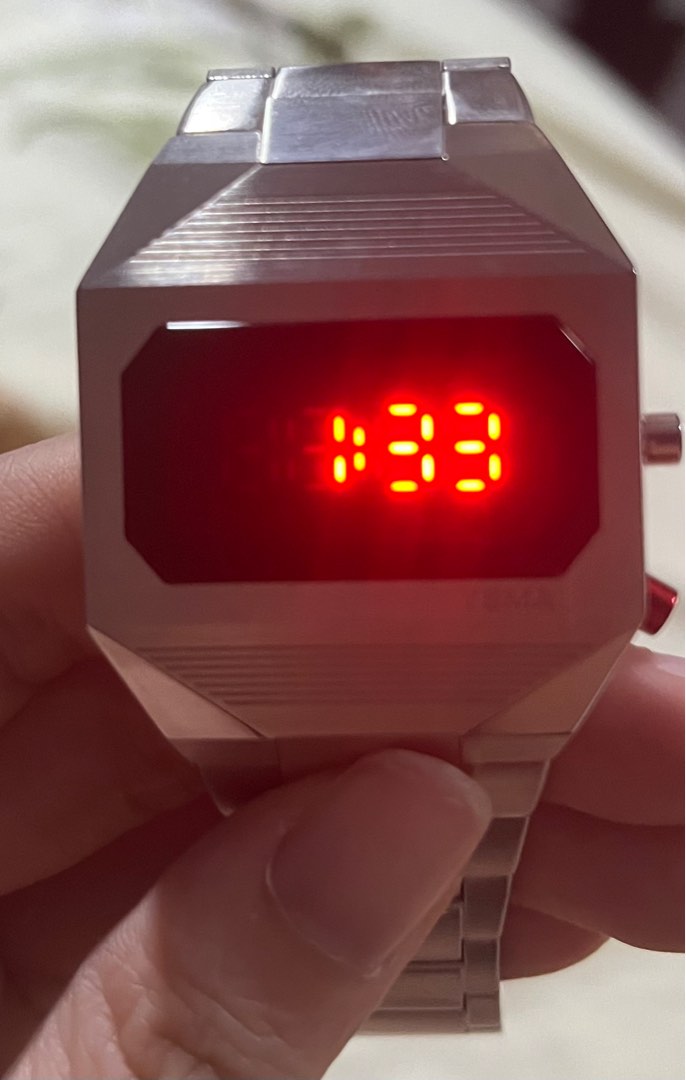 YEMA LED KAVINSKY SILVER LIMITED EDITION, Men's Fashion, Watches ...