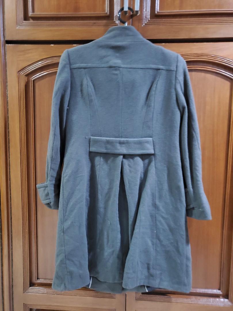 Zara Basic Winter Trench Coat, Women's Fashion, Coats, Jackets and ...