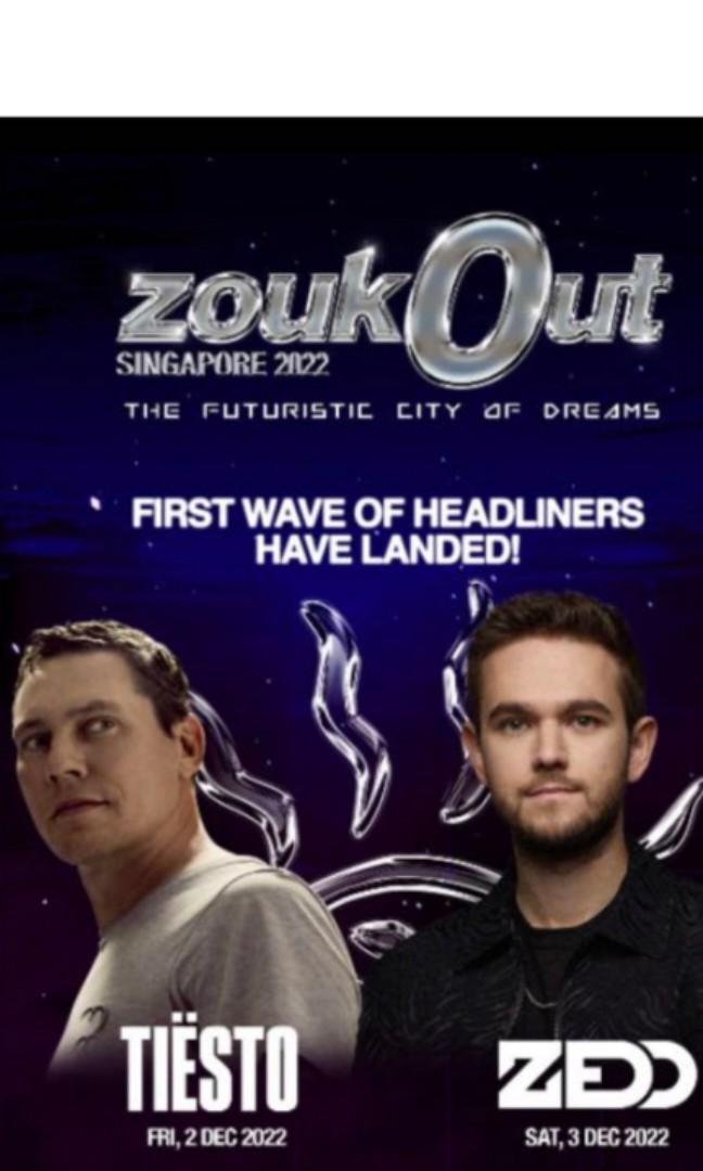 Zoukout two day pass, Tickets & Vouchers, Event Tickets on Carousell