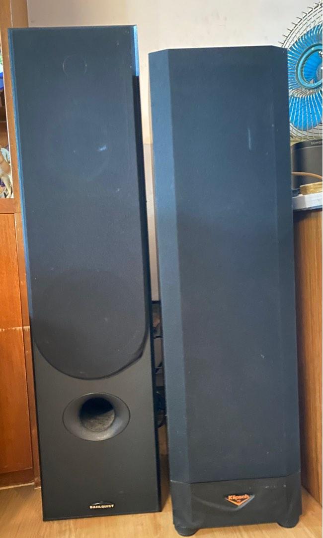 1. Meridian M30 active loudspeaker 2. Klipsch KSF 8.5 black, Range ...