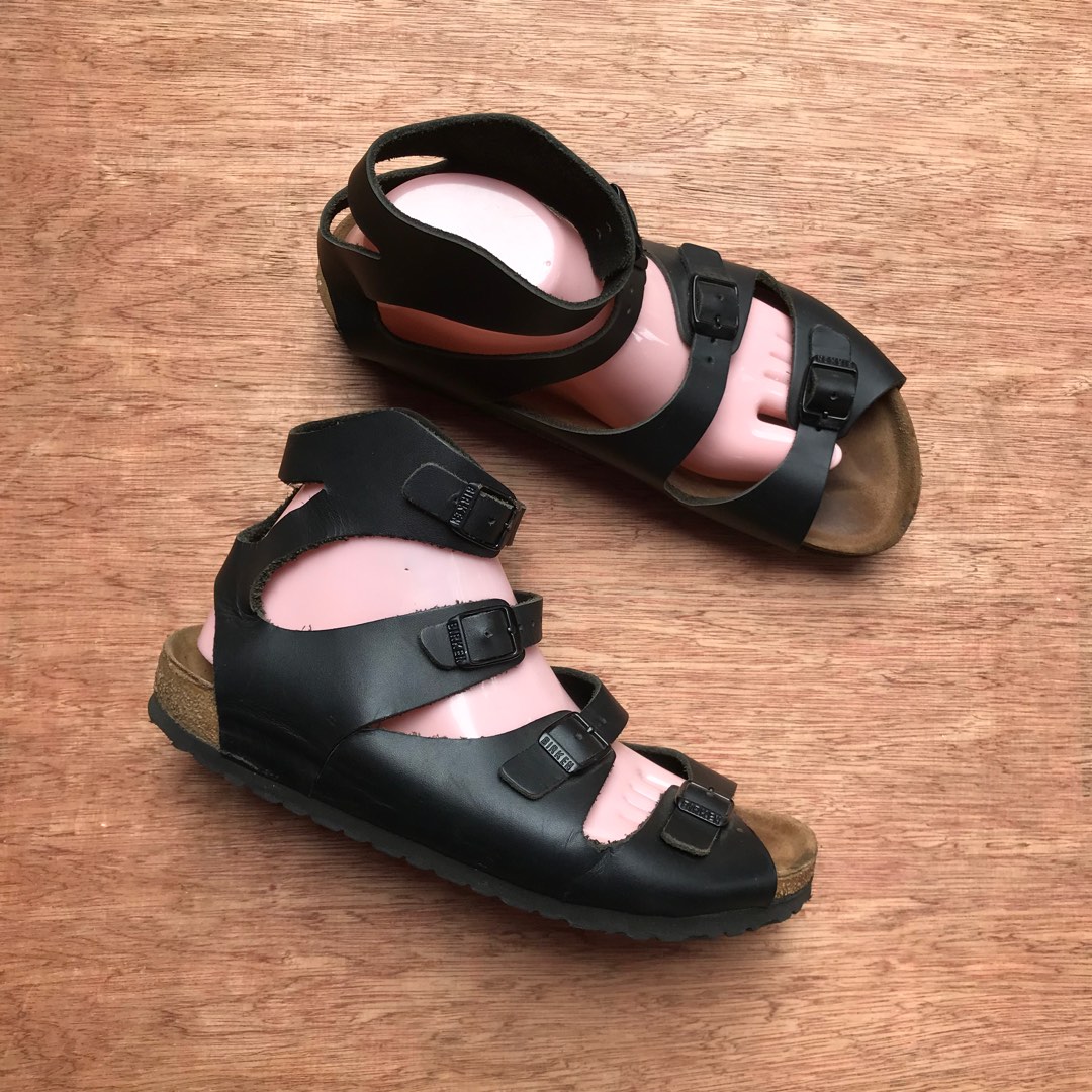 (6.5UK) Birkenst0ck Sandal Athens Black Made in Germany, Men's Fashion ...