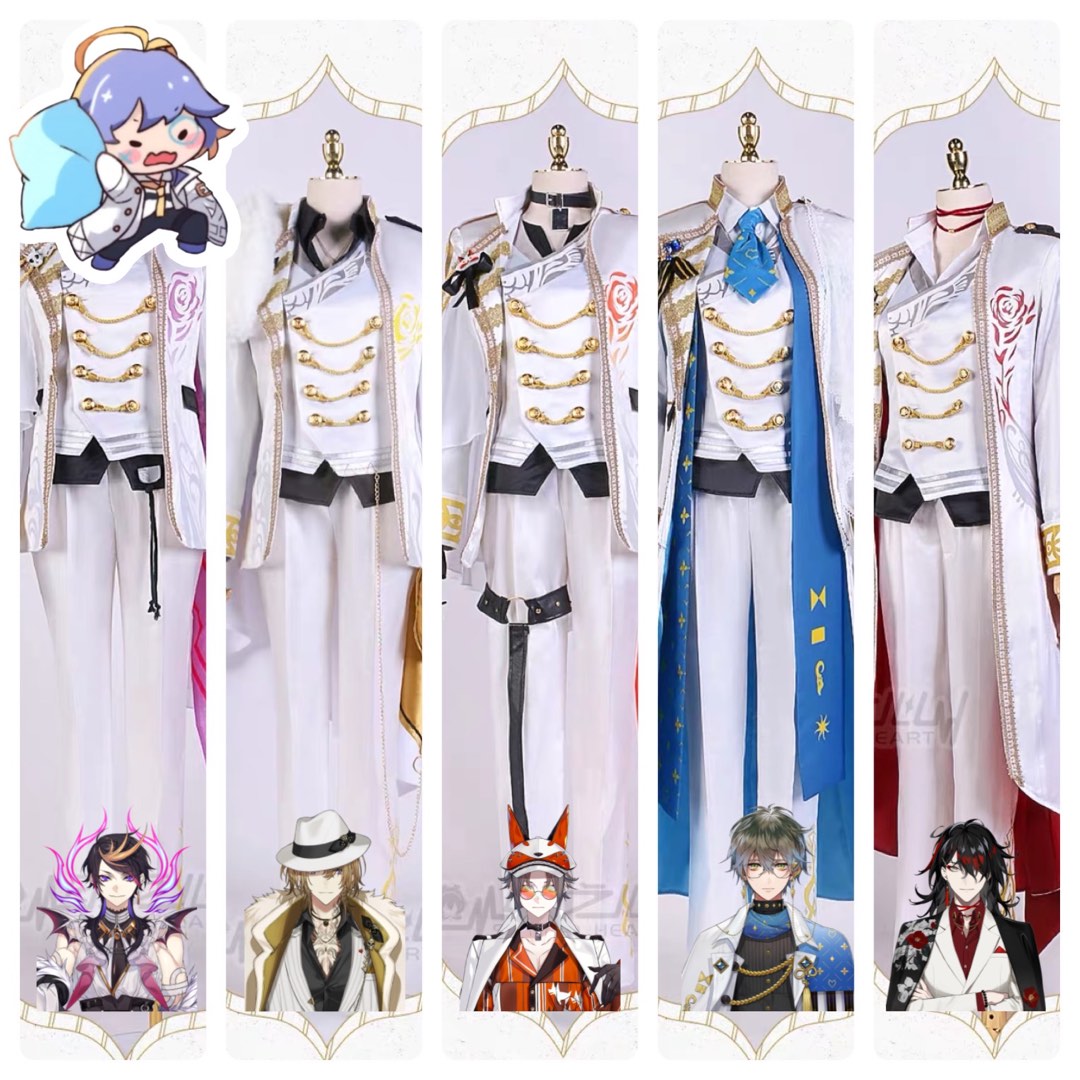 luxiem half anniversary cosplays ! 】nijisanji en — shu, luca, mysta ...