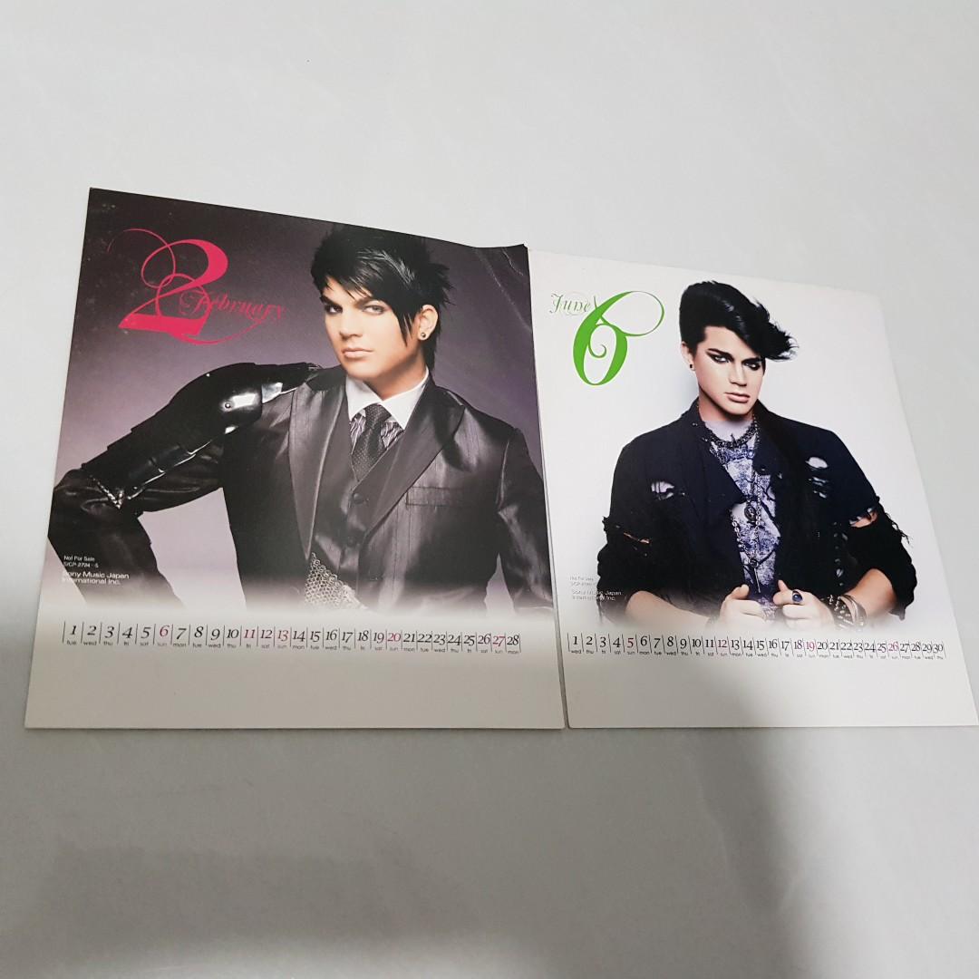 Adam Lambert CD cover personally sign by him, Everything Else on Carousell