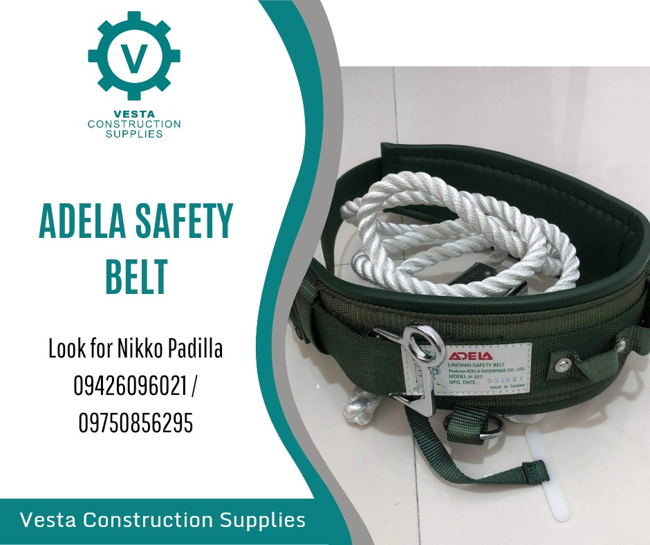 Adela Safety Belt, Commercial & Industrial, Construction Tools ...