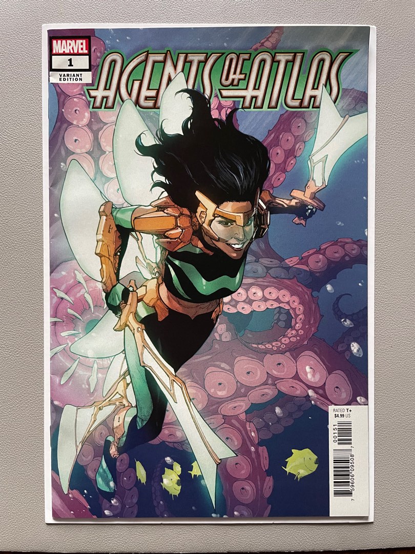 Agents of Atlas Comics Vol. 3 #1 Wave Cover Variant, Hobbies & Toys ...