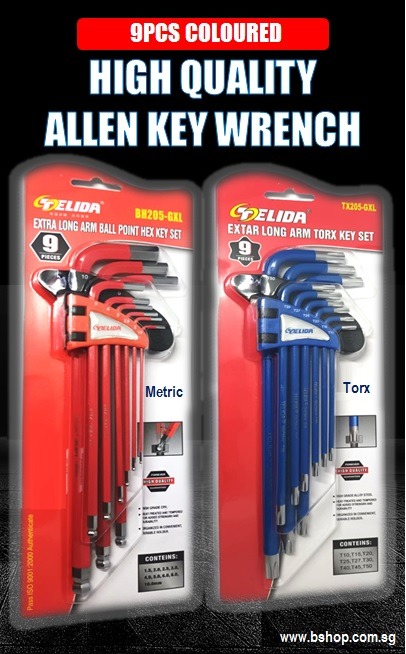 ALLEN KEY SET 9PCS TORX/ METRIC TELIDA- HIGH QUALITY, Everything Else ...